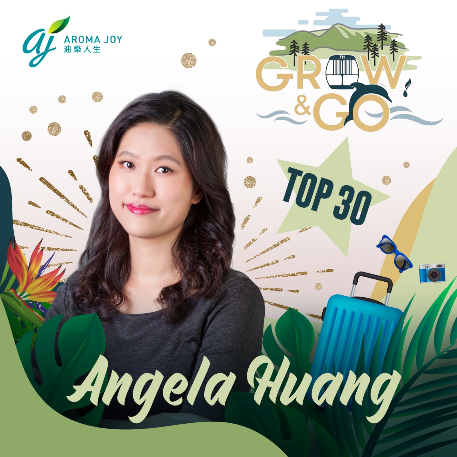 Angela Huang，Top 30